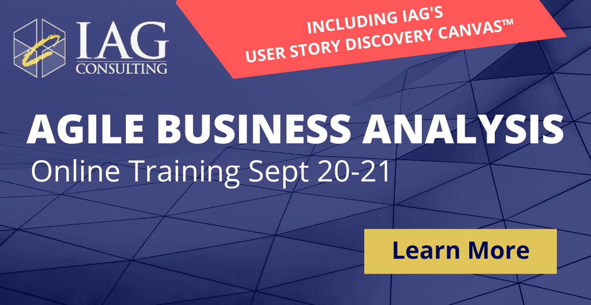 Business Analysis Newsletter Offers - IAG Consulting